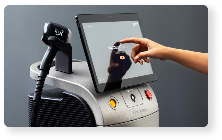 Best laser hair removal device | Soprano Titanium | Alma Lasers